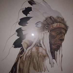 Ken Schmidt | Art | Western Artist Ken Schmidt Indian Chief Print 9300 ...